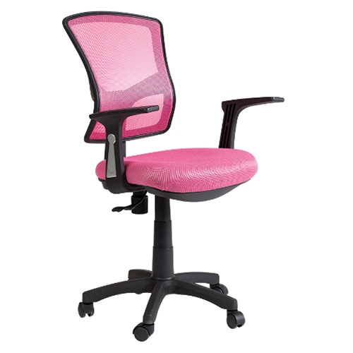 Καρέκλα Γραφείου Ροζ 66x54x92-104 FRANCESCA - 11-5667 | Epiploseto